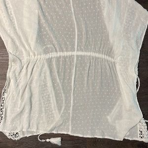 Surf Gypsy | Swim | Surf Gypsy Boutique White Beach Cover Up | Poshmark